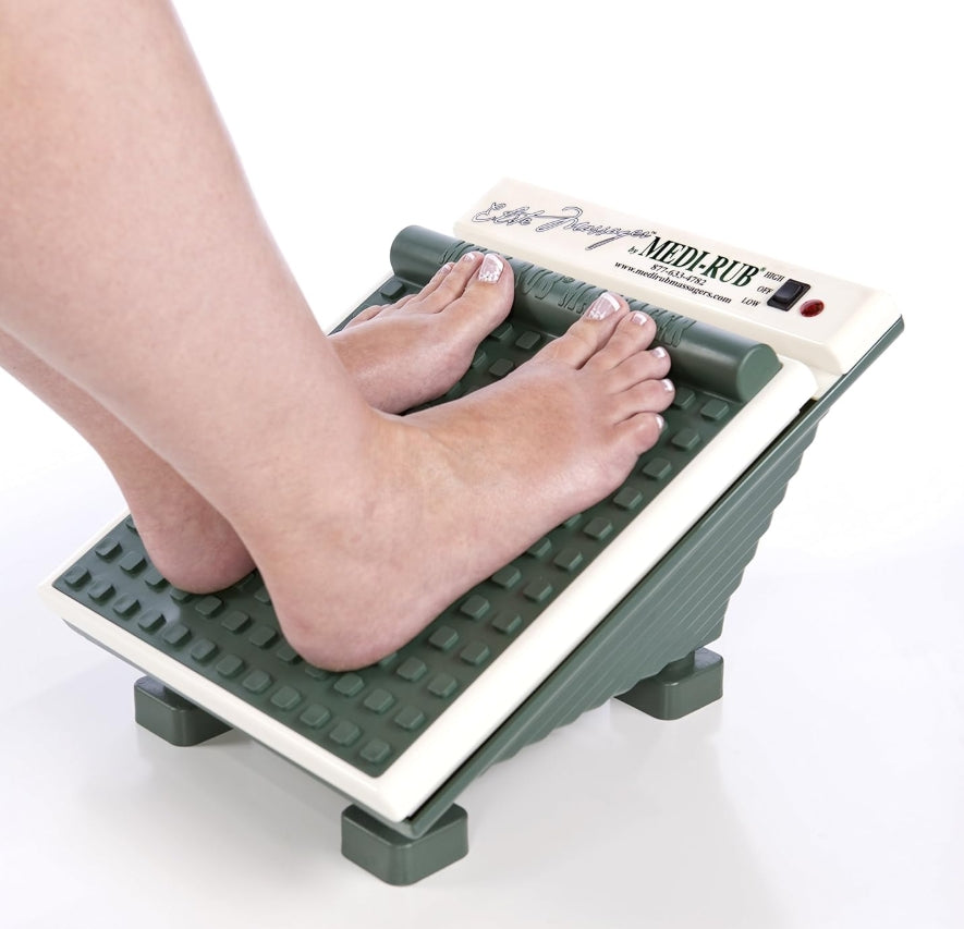 Medi-Rub Foot Massager- Foot/Leg/Nerve Pain Relief – Zenaptic ...